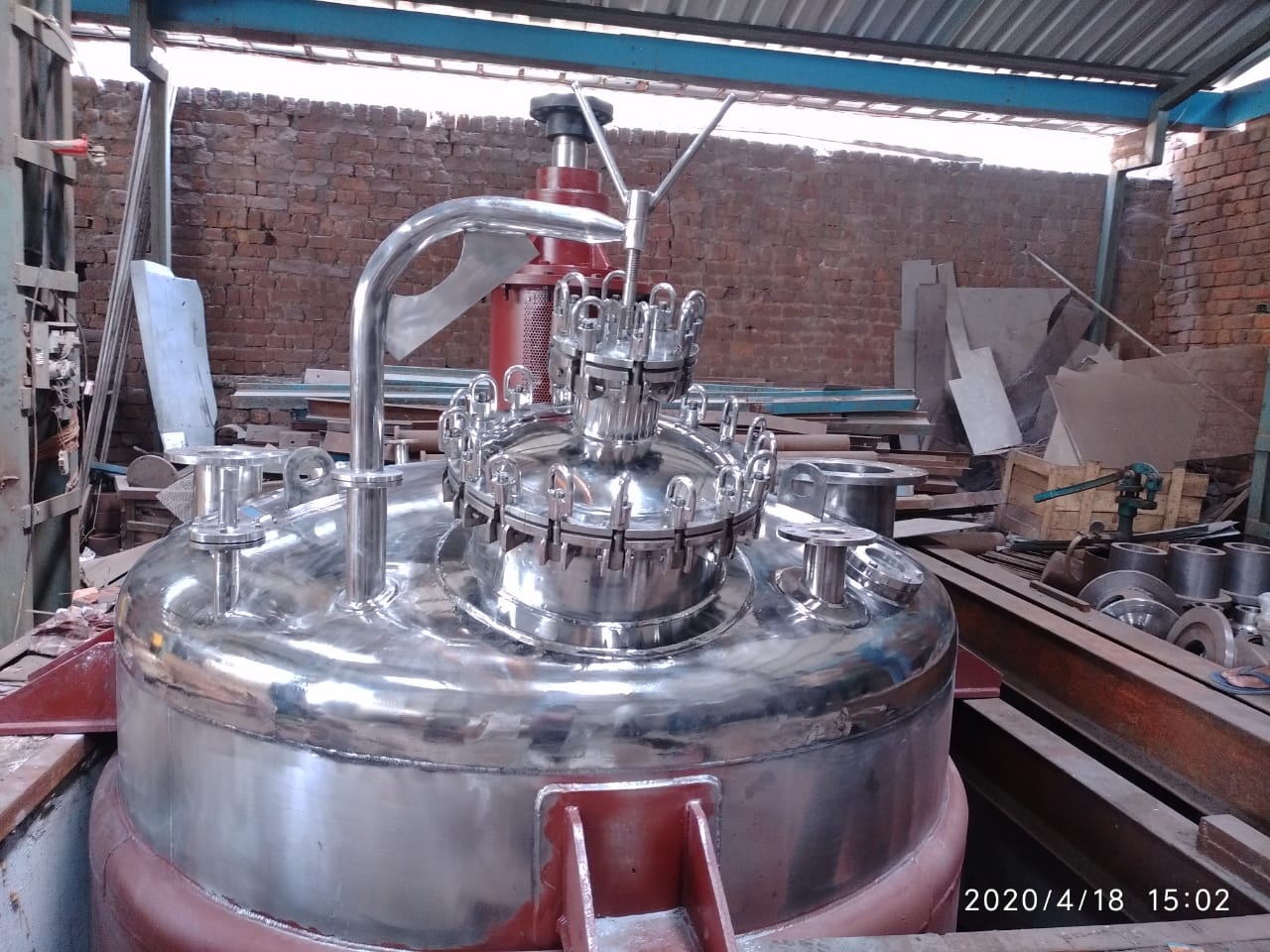 reactor manufacturer Dahej-Chemical Reactor Vessel Manufacturer